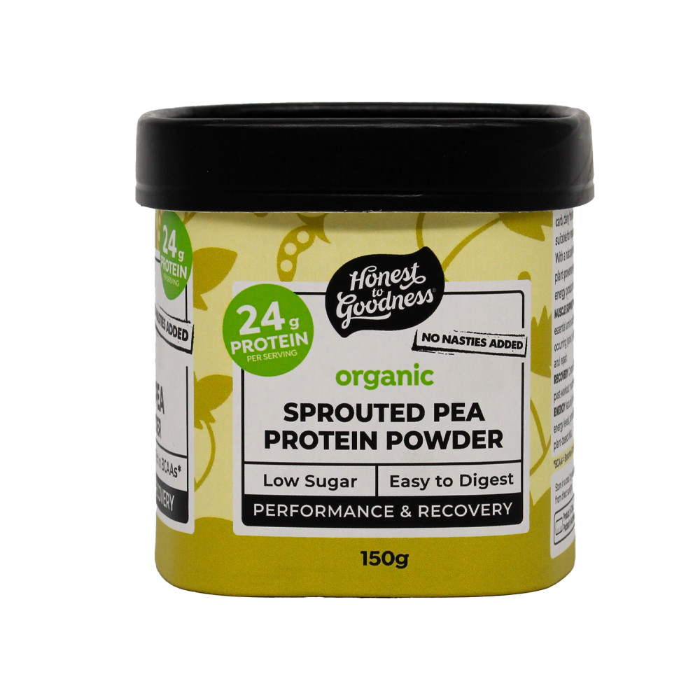 Organic Raw Sprouted Pea Protein 750g | Honest to Goodness