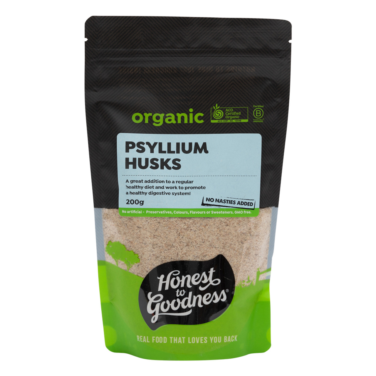 Organic Psyllium Husks 200g Honest To Goodness Australia