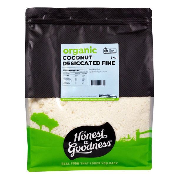 Organic Coconut - Desiccated Fine 12.5KG | Superfood
