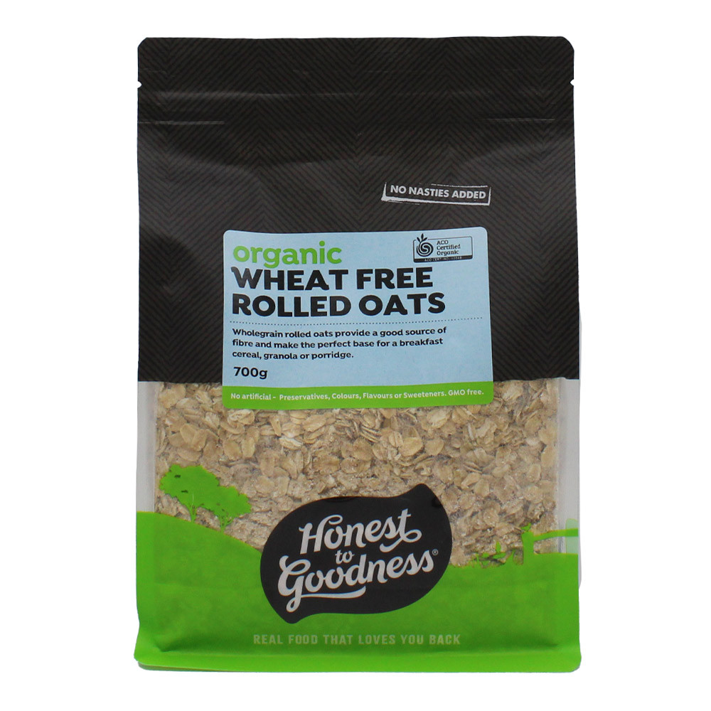 Organic Wheat Free Rolled Oats (Gluten Tested) 15KG | Bulk