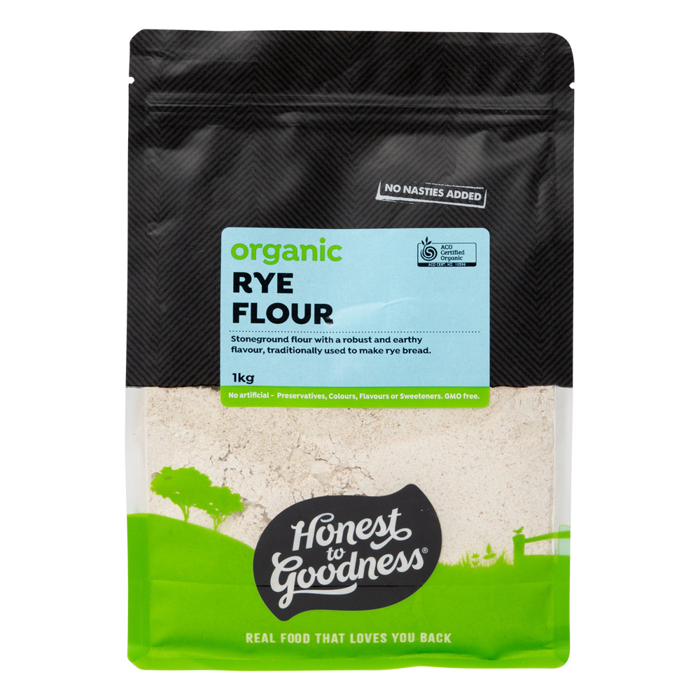 Organic Stoneground Whole Rye Flour 5KG | Wholegrain Milling (Formerly ...