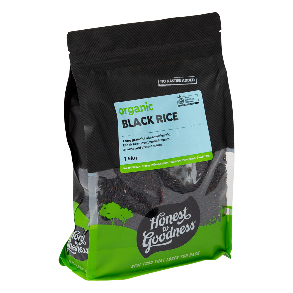 Organic Black Rice 5KG | Bulk | Honest to Goodness Australia