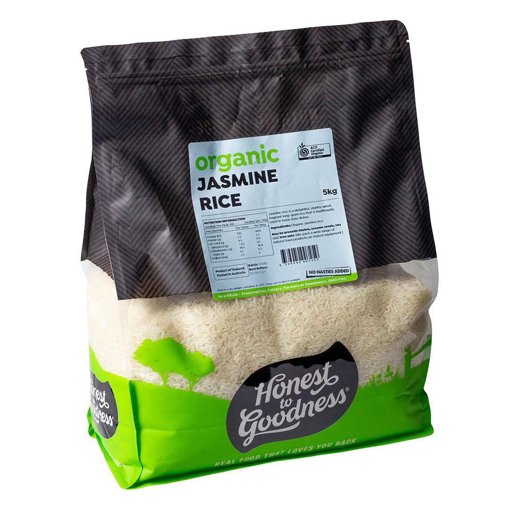 Organic Jasmine Rice 650g | Honest to Goodness Australia