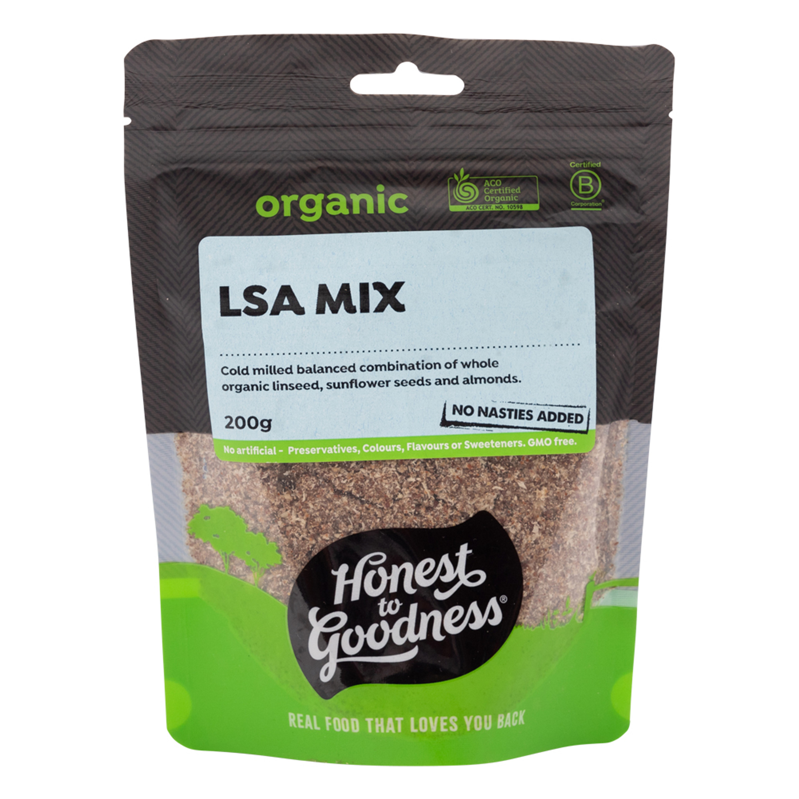 Organic LSA Mix 10KG | Linseed Sunflower Almond Ground Meal