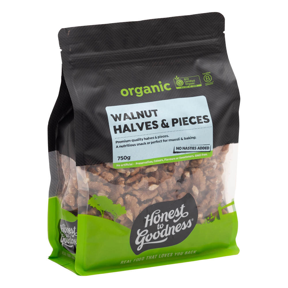 Organic Walnut Kernels Halves & Pieces 4KG | Superfood