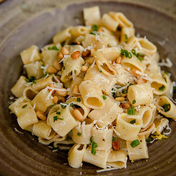 Lemon Macaroni Creme Fraiche Honest to Goodness