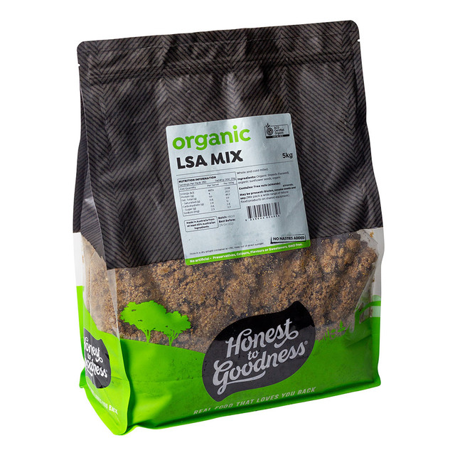 Organic LSA Mix 10KG | Linseed Sunflower Almond Ground Meal