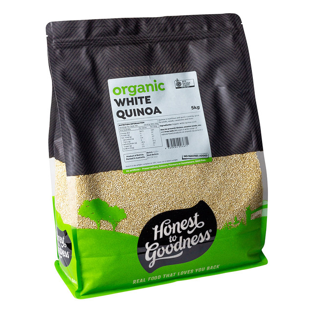 Organic White Quinoa 25KG | Honest to Goodness Australia