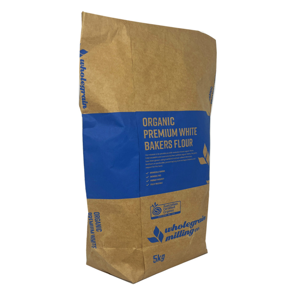 Organic Premium White Bakers Flour 12.5KG | Baking Flour