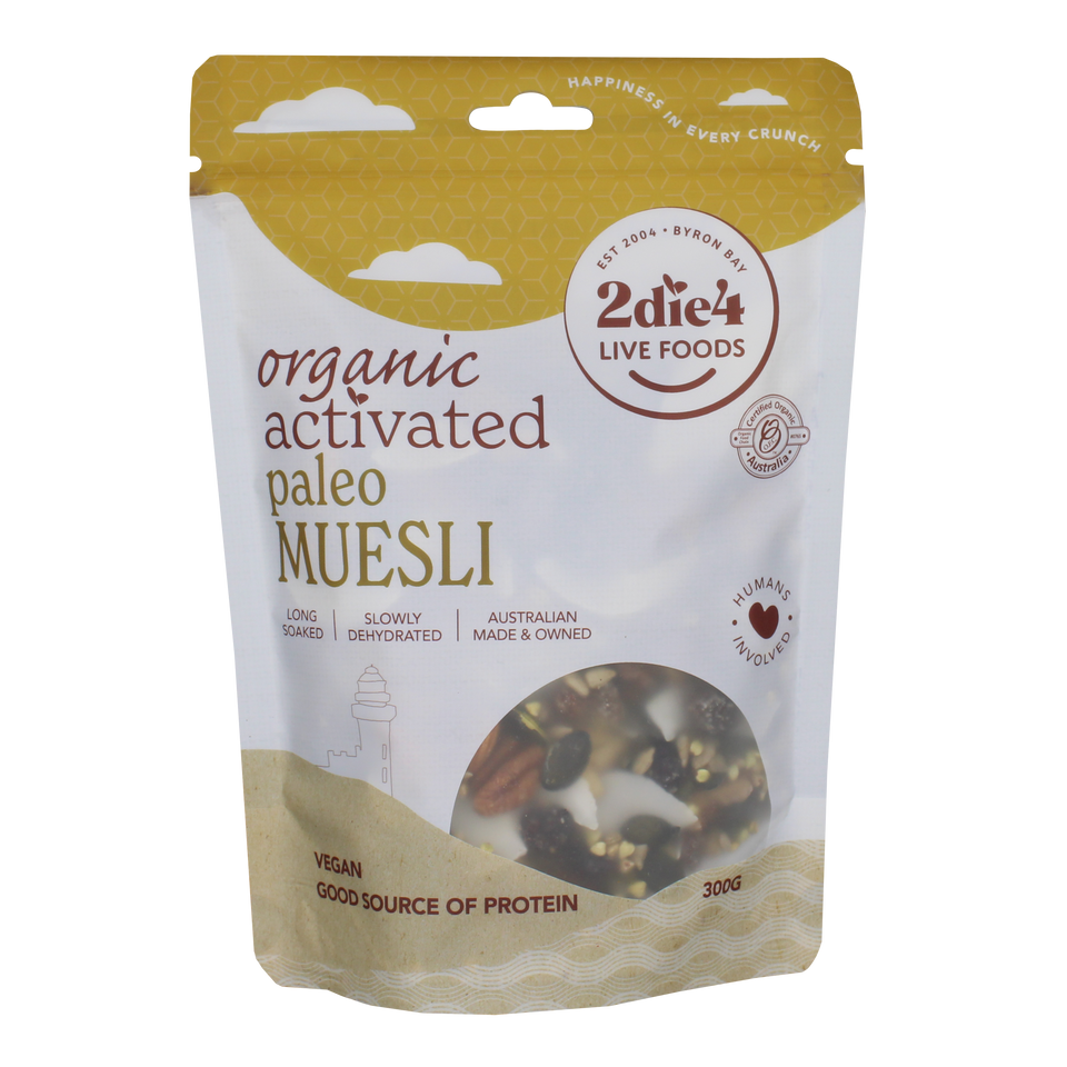 Activated Organic Paleo Muesli 1kg | Honest to Goodness