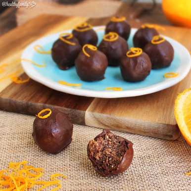 Jaffa Black Bean Truffles| Honest to Goodness Organic Recipe