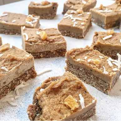 Raw Spicy Ginger Slice | Honest to Goodness Organic Recipe