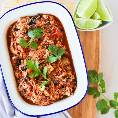 Mexican Shredded Chicken | One Dish