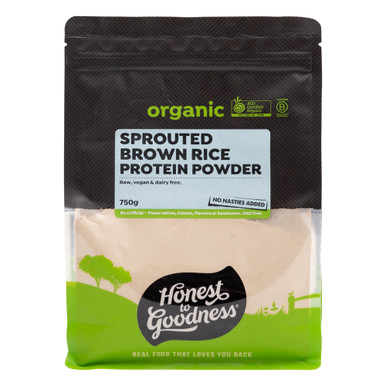 Organic Sprouted Brown Rice Protein Powder 750g | Superfood