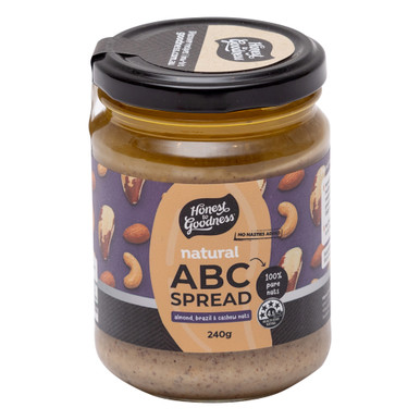 ABC Almond, Brazil, Cashew Nut Spread 240g | Natural Spread