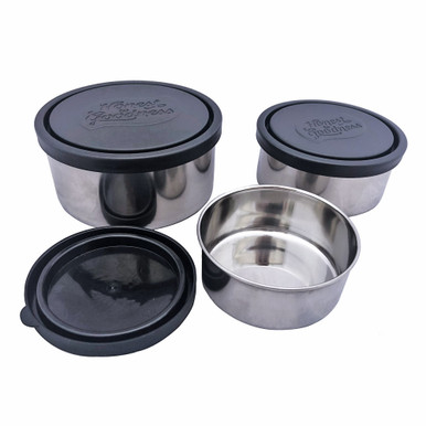 Round Nesting Stainless Steel Food Containers | Specials