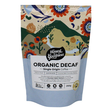 Organic Decaf Single Origin Ground Coffee 250g | Beverage