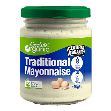 Organic Traditional Mayonnaise 250g | Absolute Organic