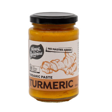 Organic Turmeric Paste 240g | Honest to Goodness Australia