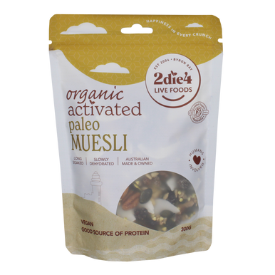 Activated Organic Paleo Muesli 300g | Honest to Goodness