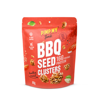 Pimp My Snack BBQ Seed Clusters 80g | Healthy Snacks