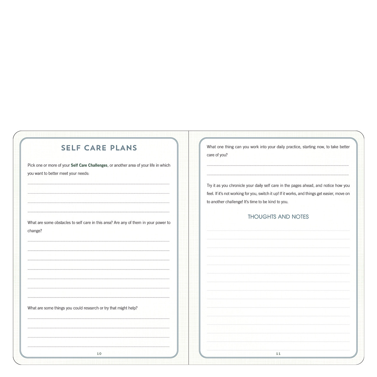 Self Care Guided Journal - Franklin Planner