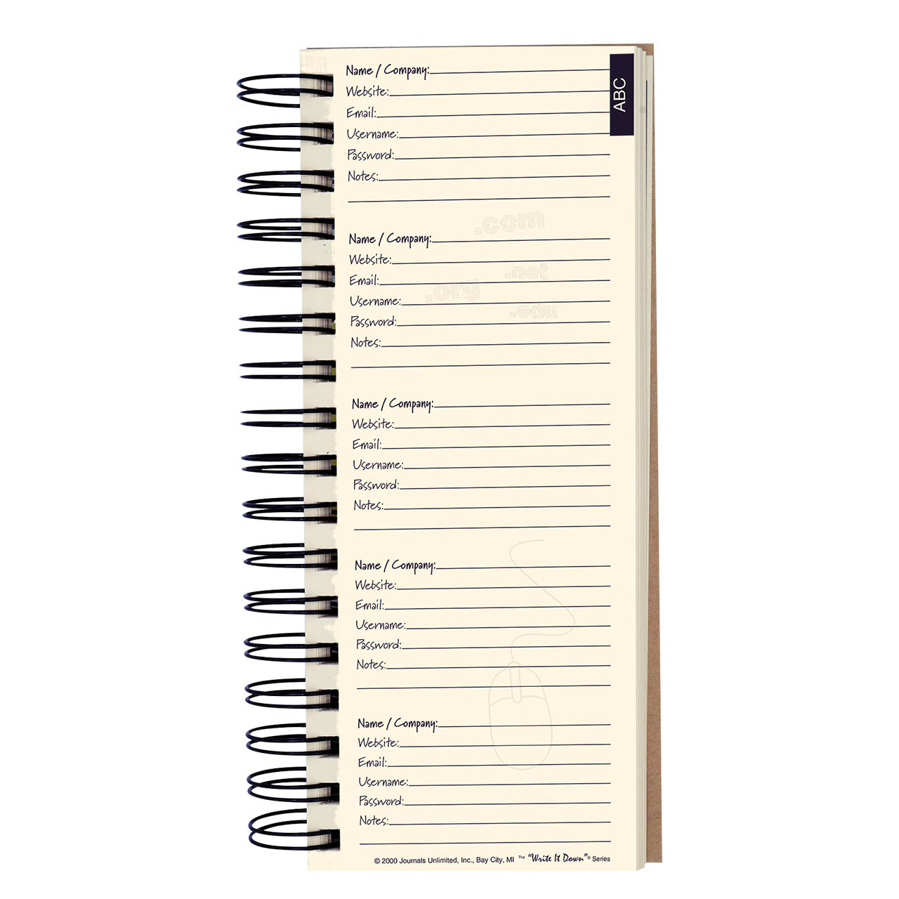 Password Journal - Franklin Planner