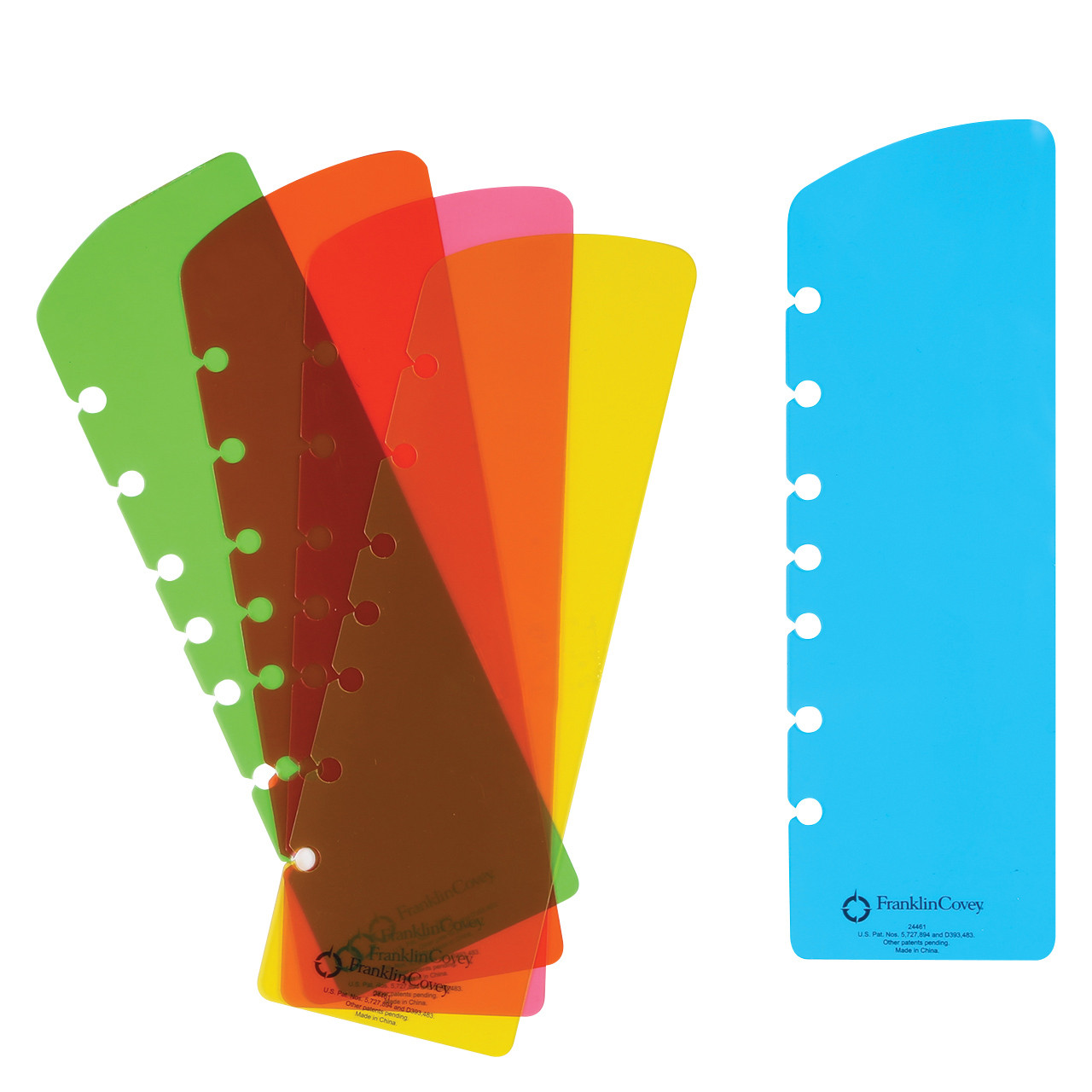 Ring-bound Pagefinder Multi-Color Pack - Franklin Planner