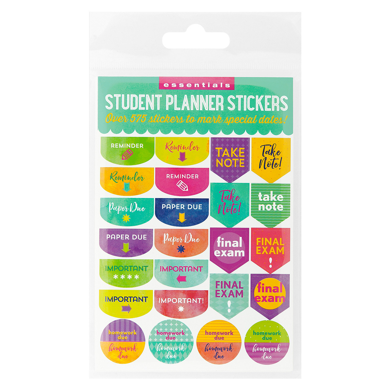 College Planner Stickers