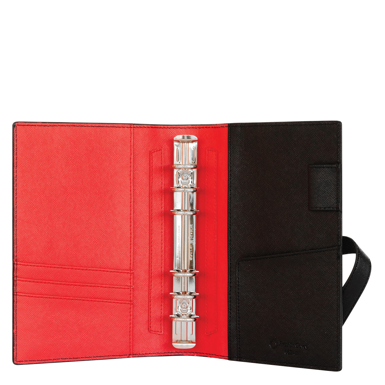 Akina Simulated Leather Strap Binder