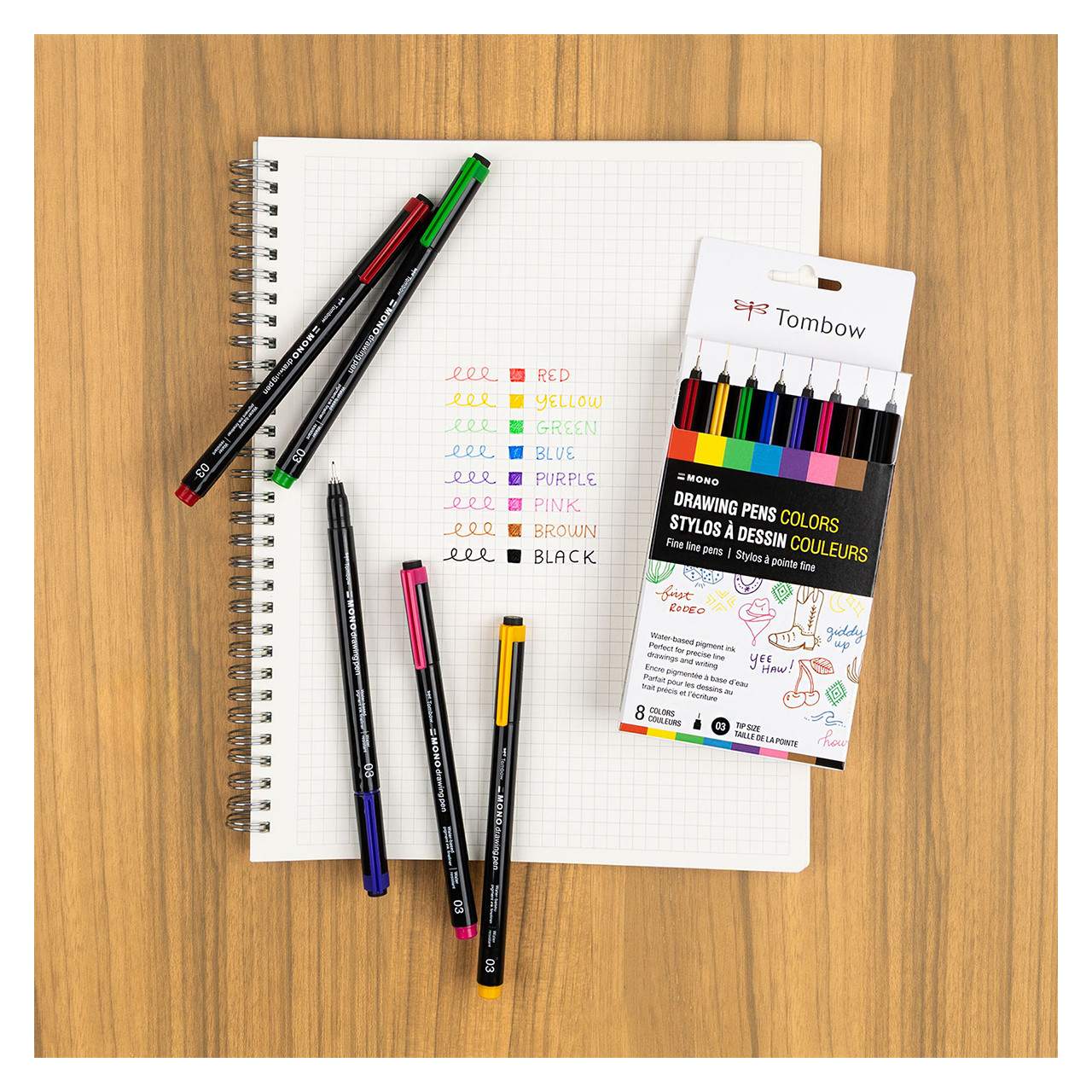 Mono Drawing Pen Multi Color
