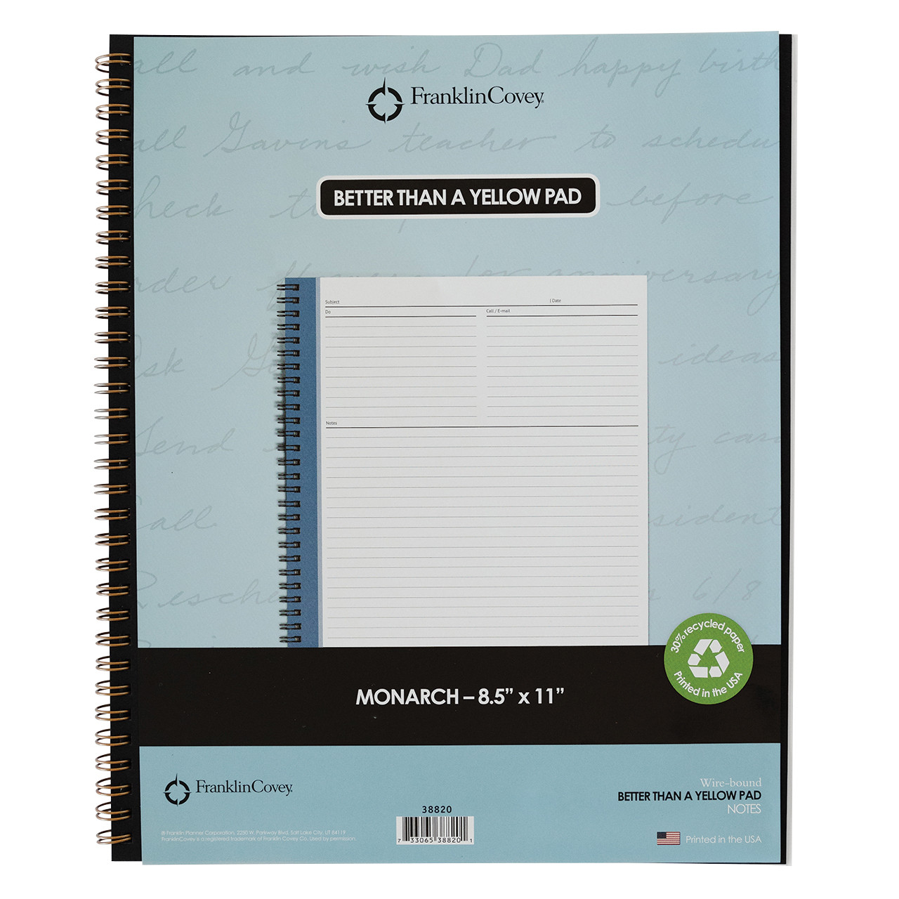 Better Than a Yellow Pad - Horizontal Notes - Franklin Planner