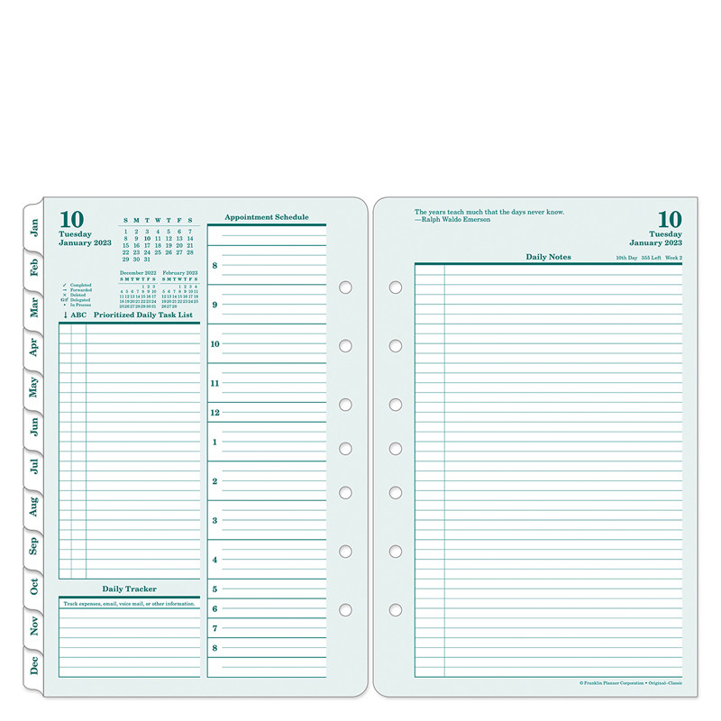 LPs - Planner LPs - Original - Franklin Planner