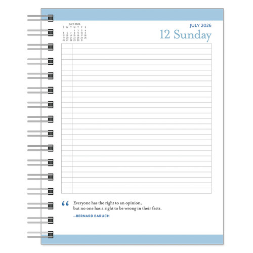 Leadership Six Month Wire-bound Planning Notebook - Franklin Planner