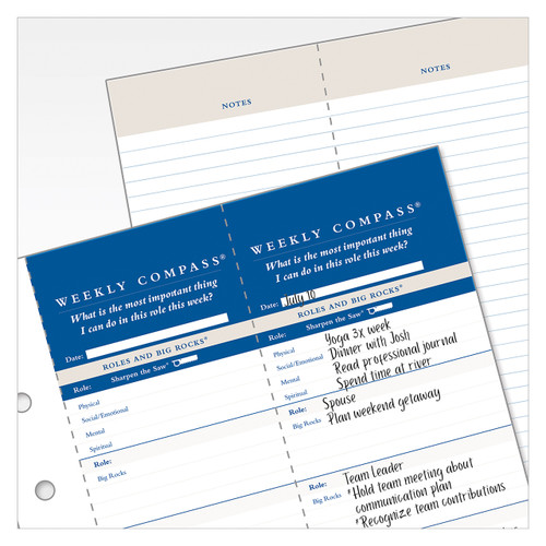 Weekly Compass Cards - Franklin Planner