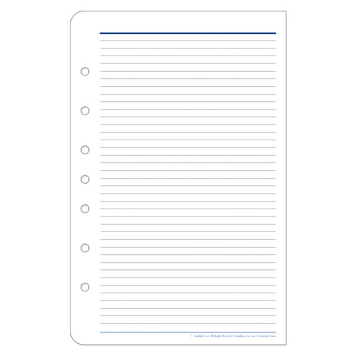 Lined Pages - Franklin Planner