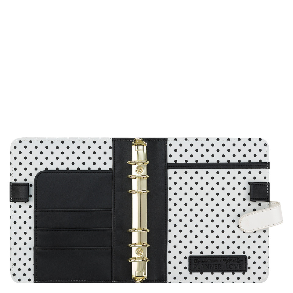 Miranda Simulated Leather Snap Binder - Franklin Planner