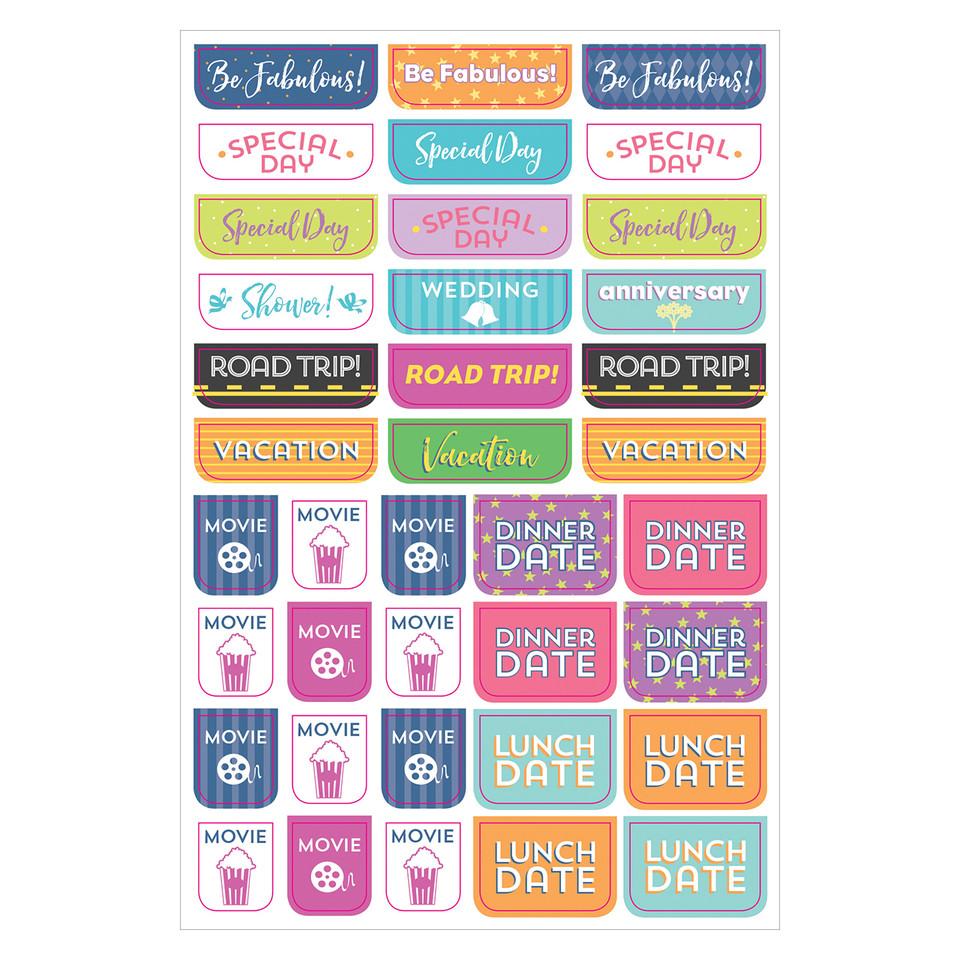 Essentials Weekly Planner Stickers - Franklin Planner