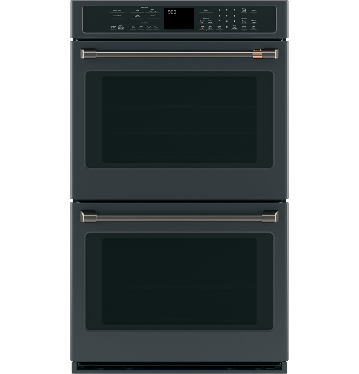 Double wall oven black store