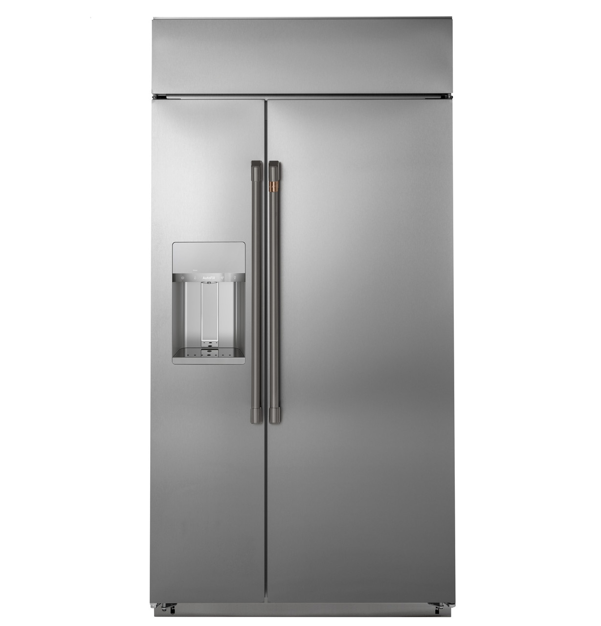 Cafe 48 Smart Built In Side by Side Refrigerator with Dispenser CSB48YP2RS1 Cafe Appliances