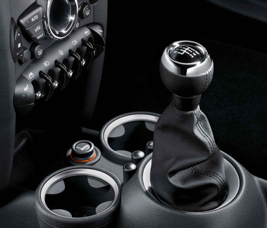 Genuine 6 Speed Gear Shift Knob Gaiter Leather Black 25 11 2 753 784 MINI Shop