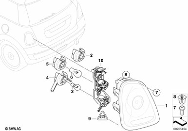 Genuine Right OS Left NS Rear Tail Light Lamp Bulb Holder 63 21 2 756 179 MINI Shop