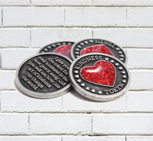 Pewter Kindness Tokens by Catherine Galasso