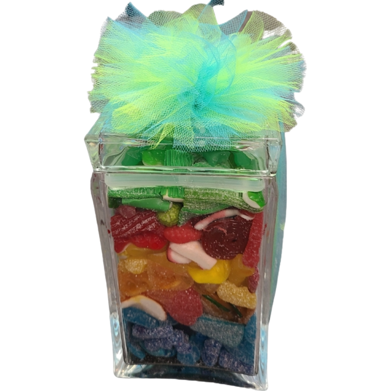 Large Lucite Gummy Canister - The Candy Store