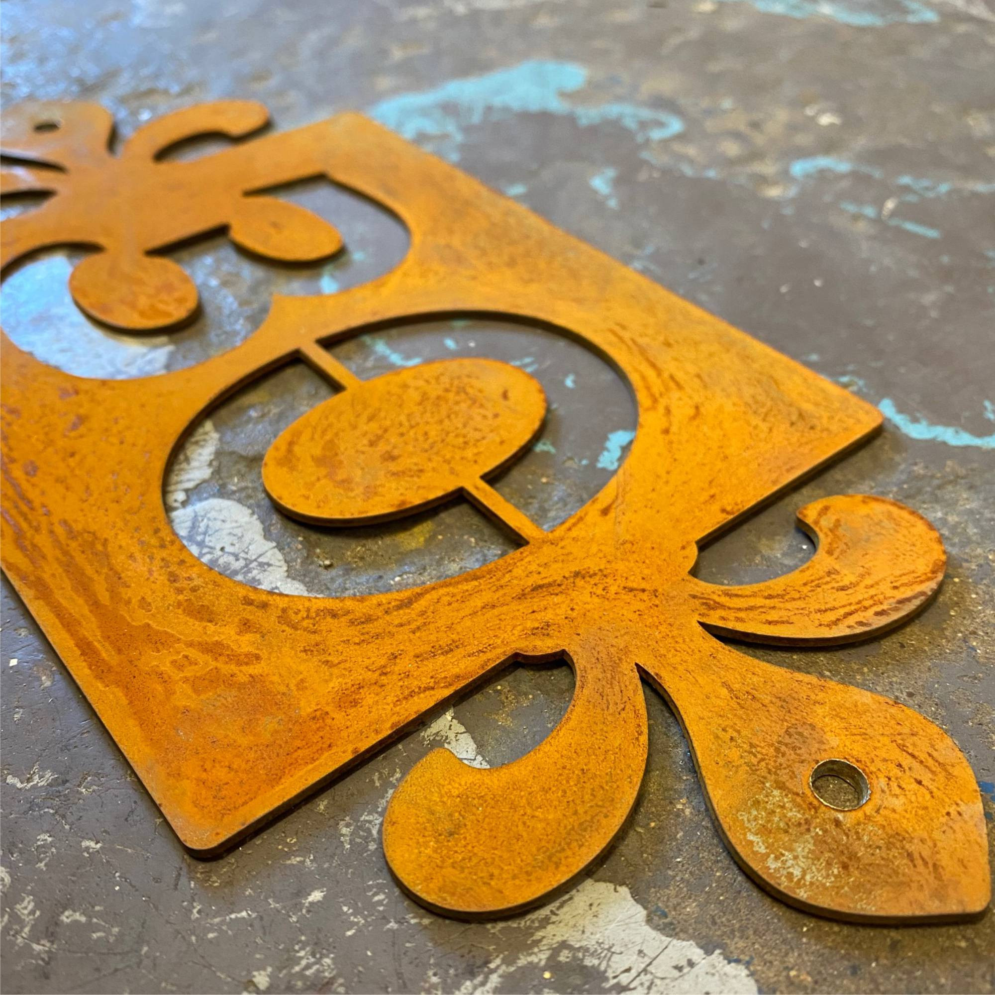 Corten Steel Signs - Corten Steel House Signs - Corten Steel House ...