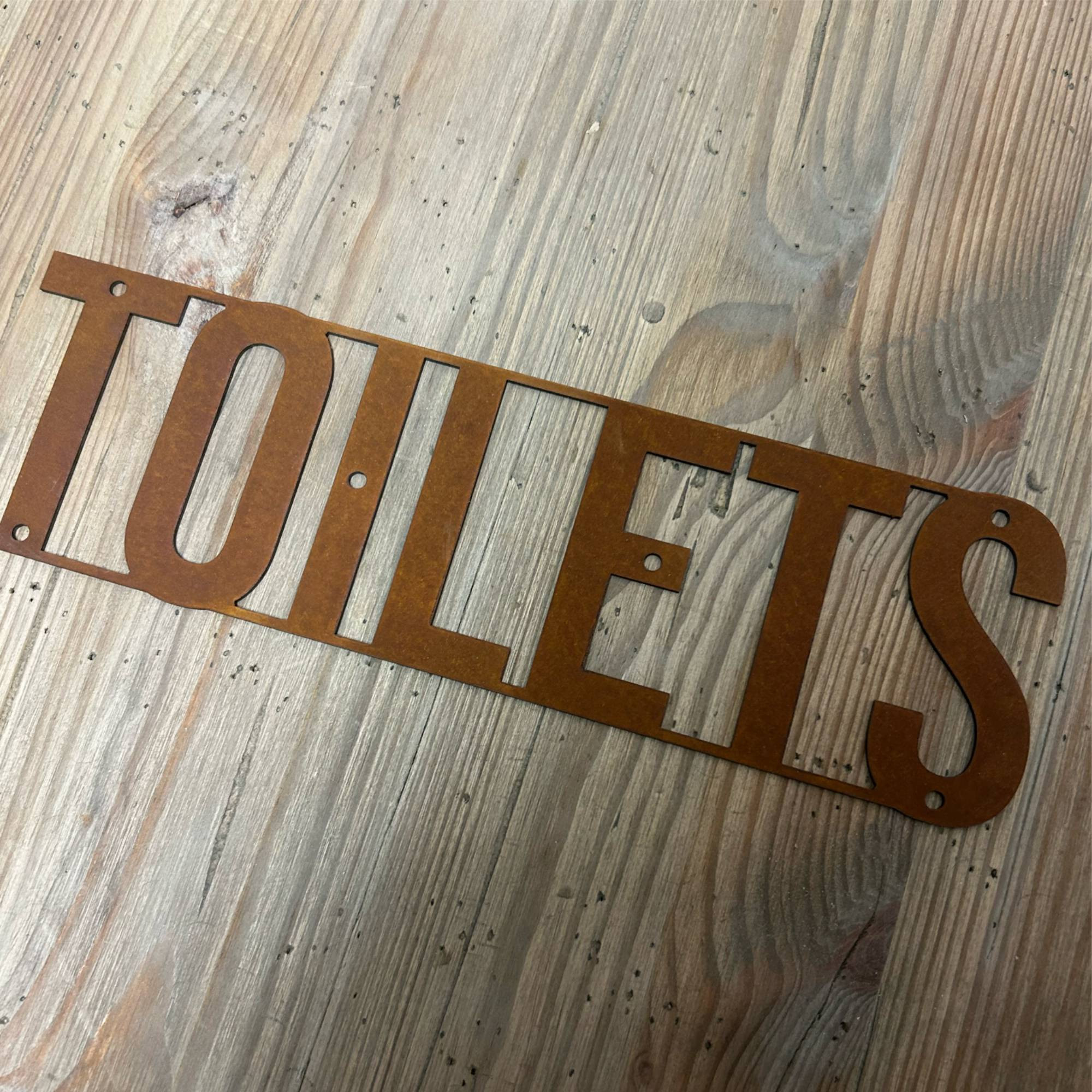 Corten Steel Signs - Corten Steel Business Signs - Page 1 - Steel Signs