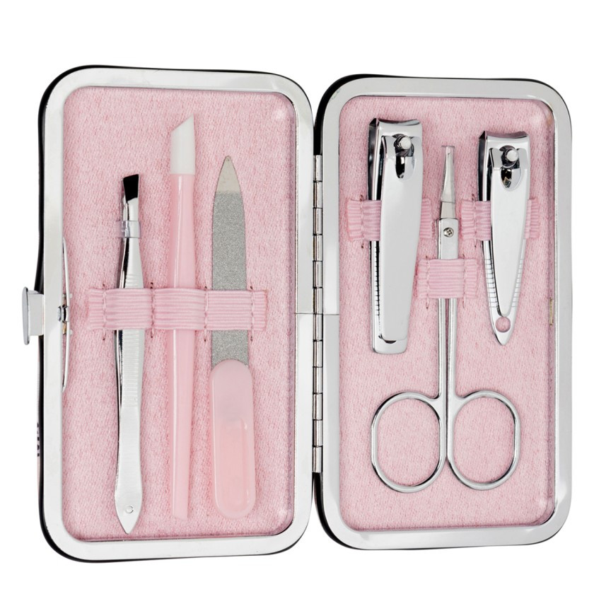 CALA Product | Manicure Set w/ Travel Case (Animal Spots)