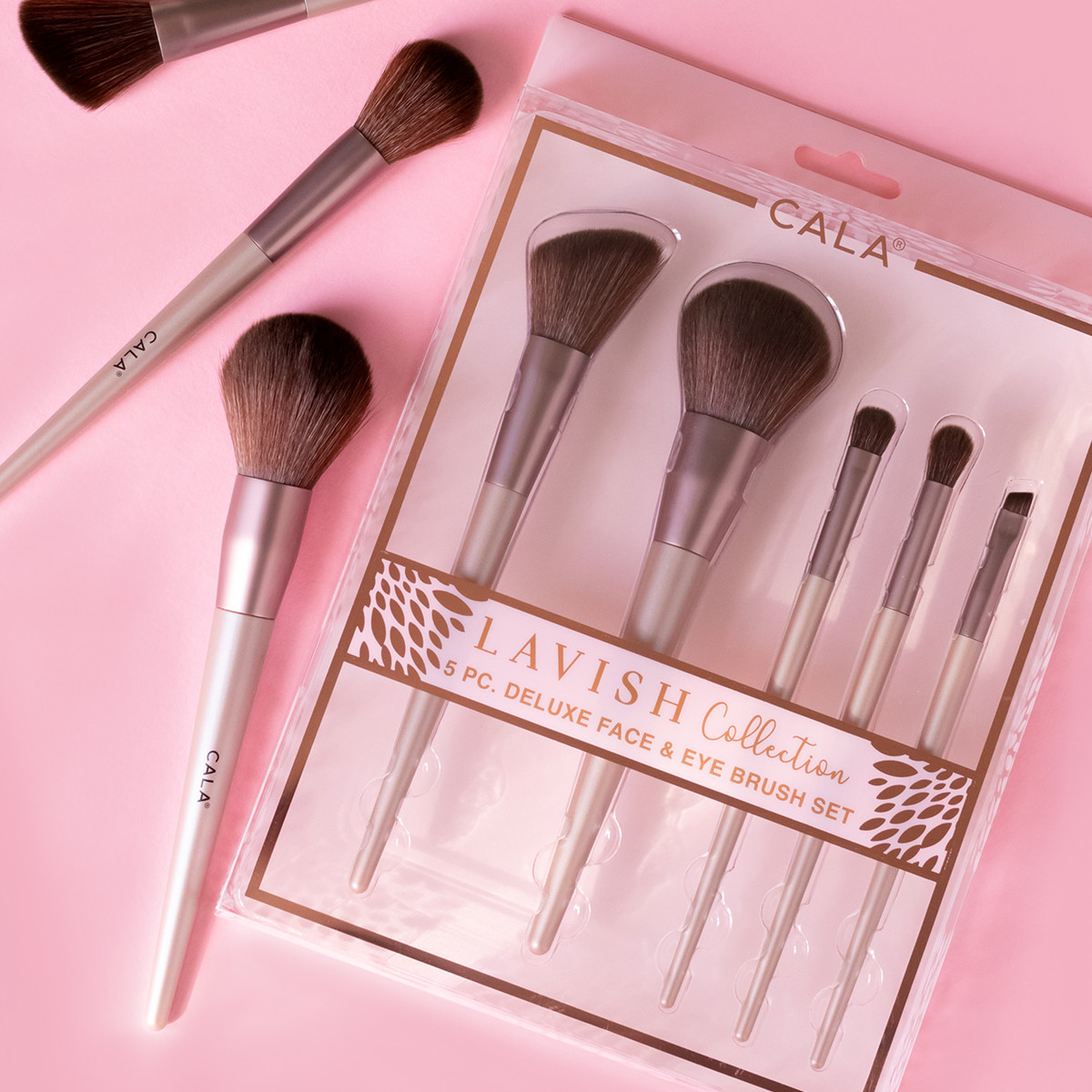 CALA Product | Lavish Face & Eye Deluxe Brush Set