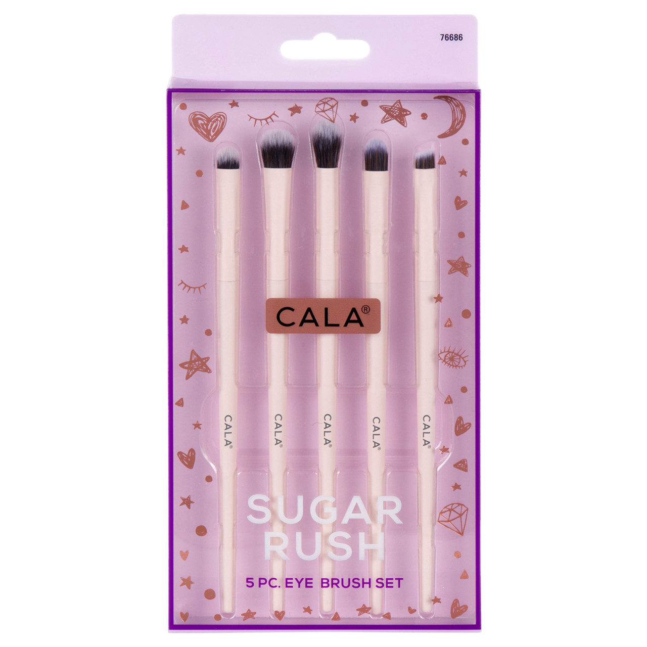 CALA Products | Gold Rush Eye Brush Set (5pcs) CALA Products | Gold Rush Eye Brush Set (5pcs)
