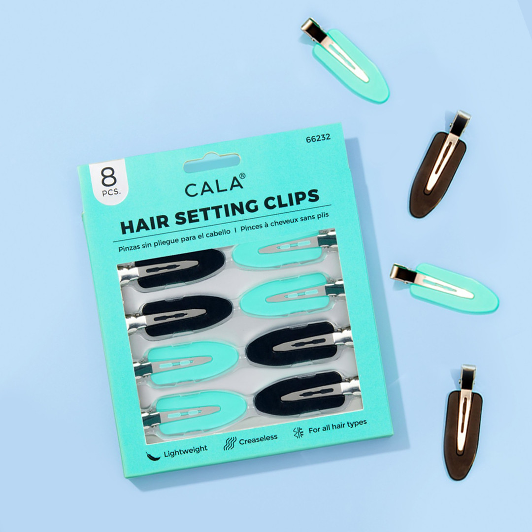 CALA Product | Hair Setting Clips (BLK/MINT)